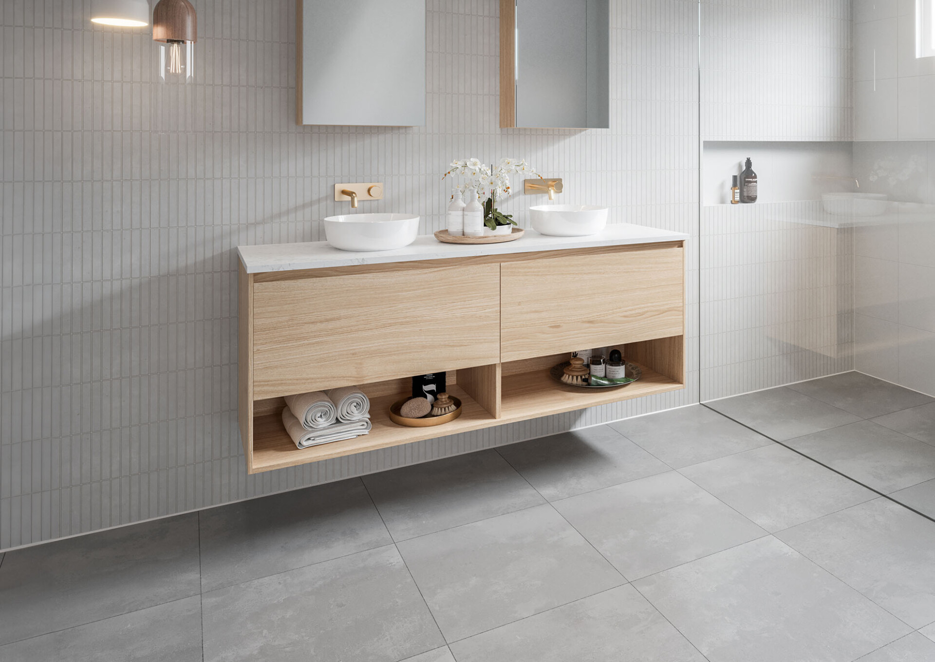 The Luxury of Double Basins | Timberline